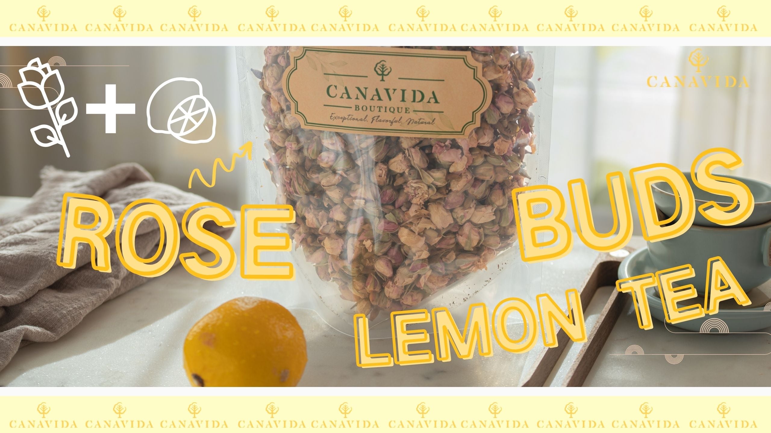 Canavida French rose tea